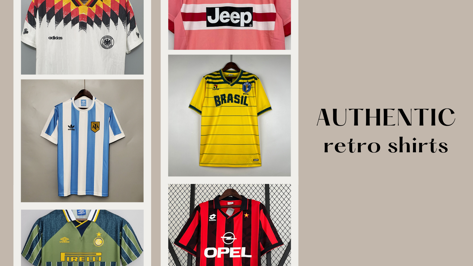 The Retro Kit Store | Authentic Retro Football Shirts & Nostalgia